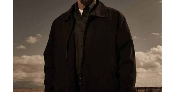 Walter White Breaking Bad Bryan Cranston Black Jacket