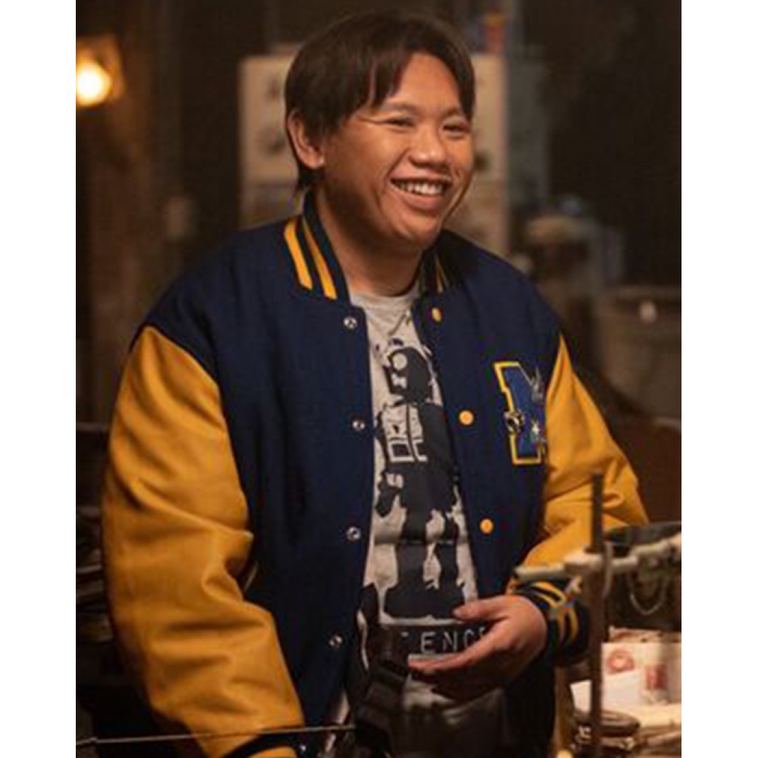 Ned Leeds Spider-Man: No Way Home Jacob Batalon Varsity Jacket