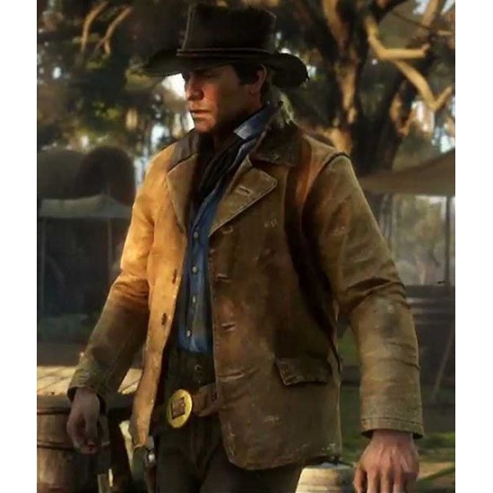 Arthur Morgan Red Dead Redemption II Leather Jacket