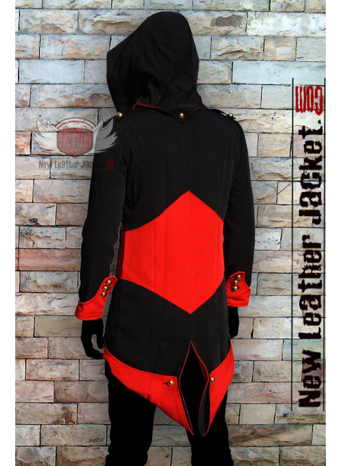 Assassins Creed Kenway Red and Black Jacket