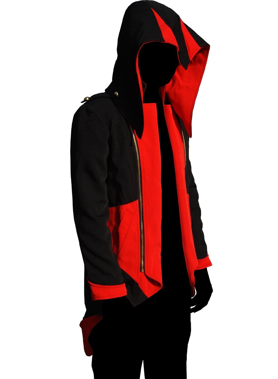 Assassins Creed Kenway Red and Black Jacket