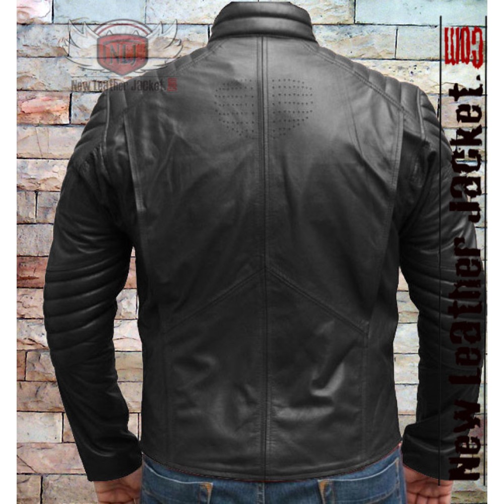 Smallville Superman Black Leather Jacket