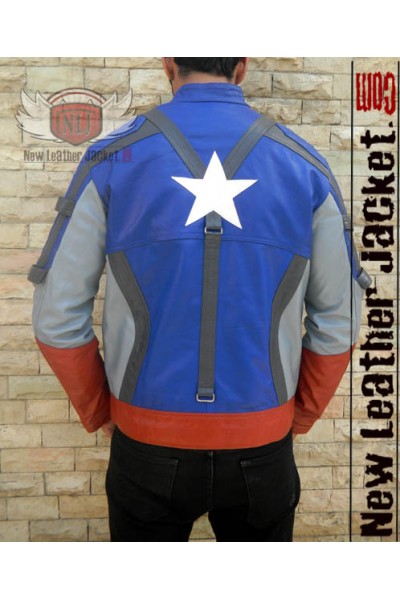 Captain America The First Avenger Leather Jacket