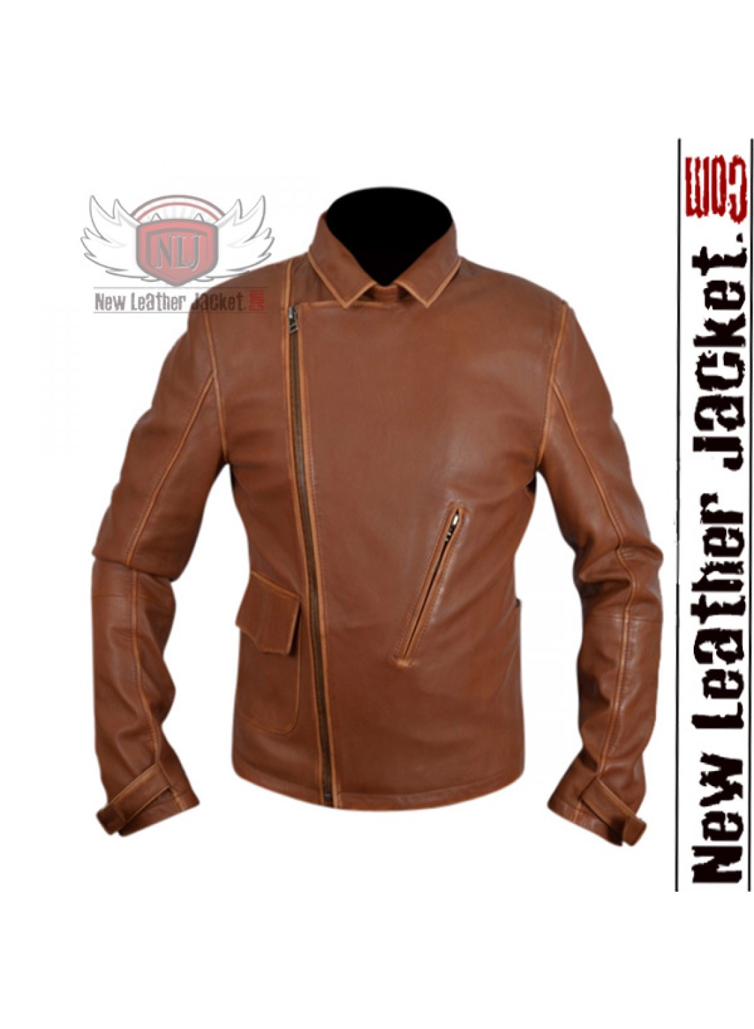 Captain America First Avenger Brown Leather Jacket