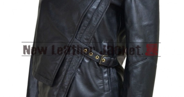 The Hunger Games Catching Fire Black Leather Jacket