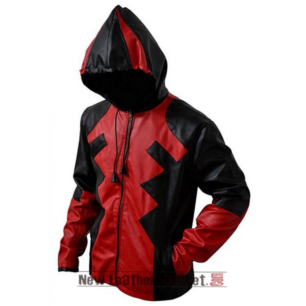 DeadPool Game Hoodie Leather Jacket