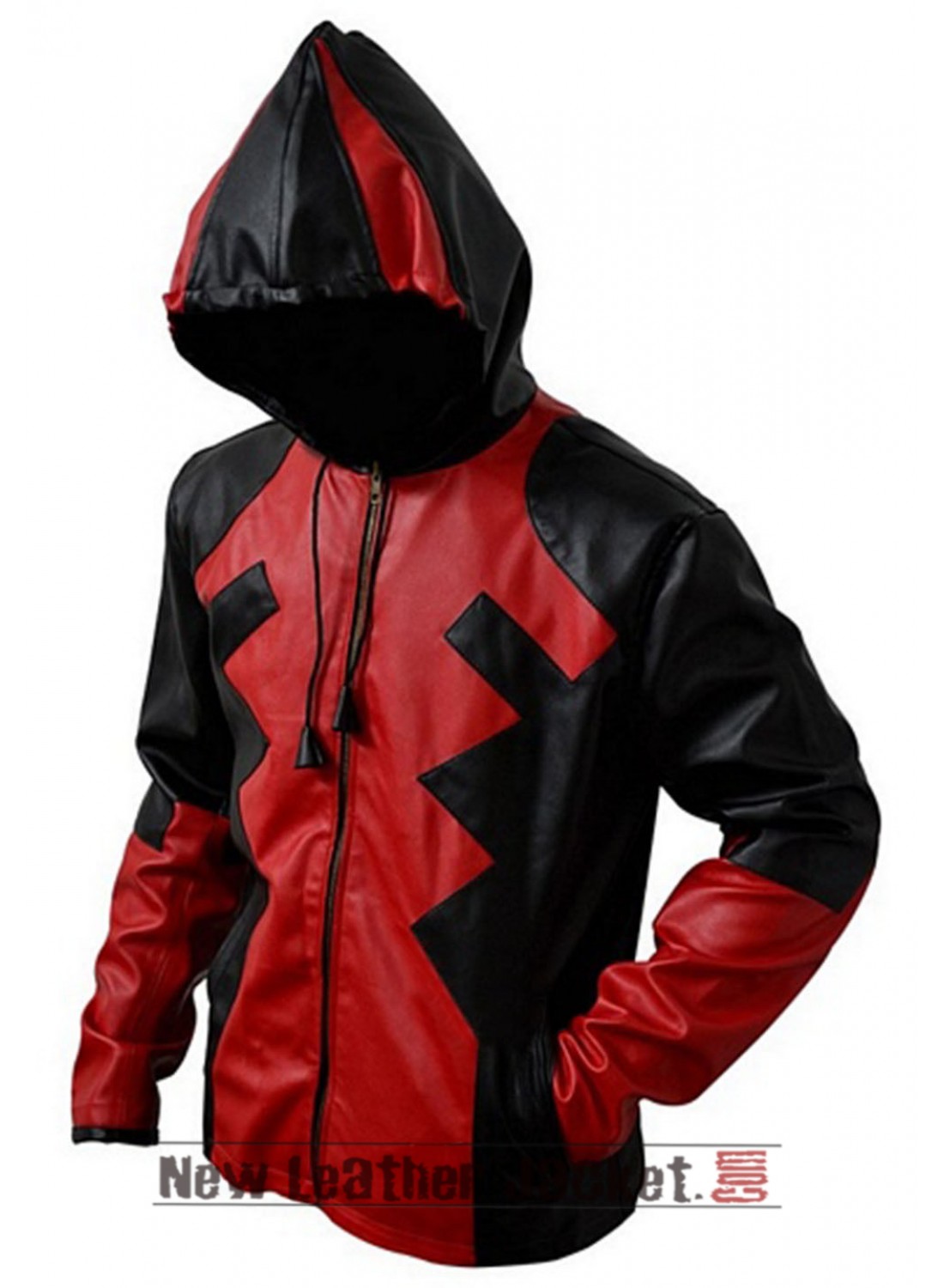 DeadPool Game Hoodie Leather Jacket