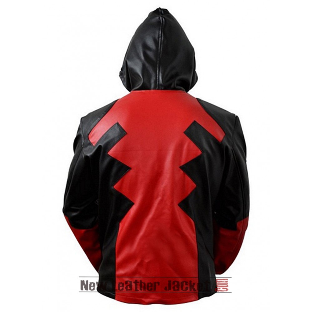 DeadPool Game Hoodie Leather Jacket