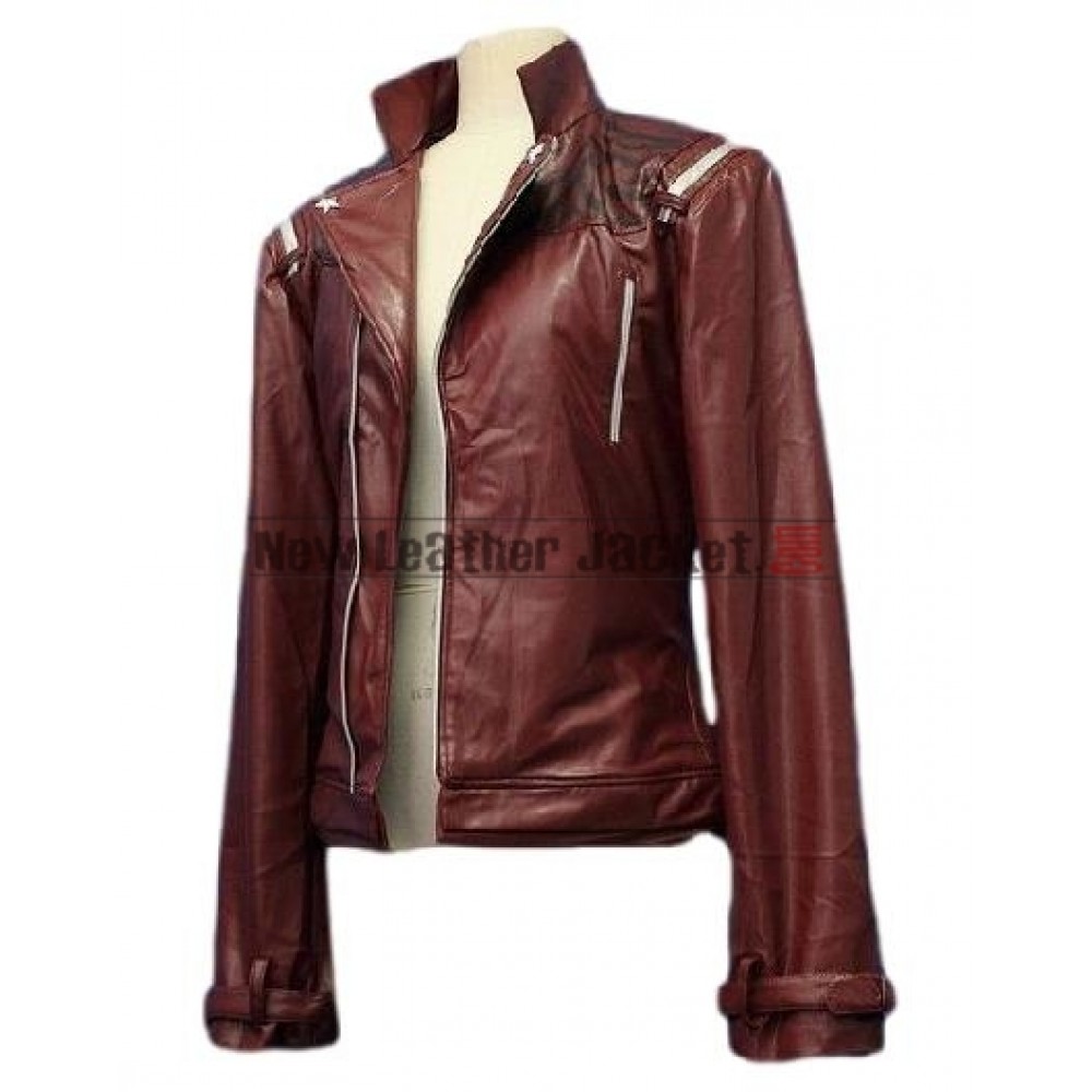 No More Heroes Travis Touchdown Red Leather Jacket