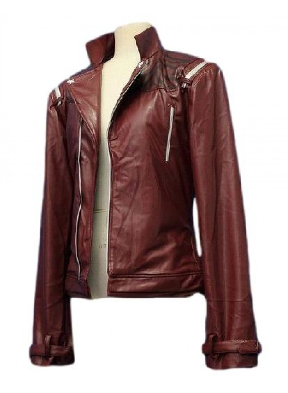 No More Heroes Travis Touchdown Red Leather Jacket