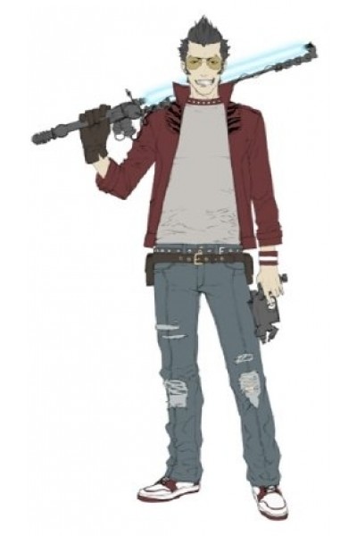 No More Heroes Travis Touchdown Red Leather Jacket