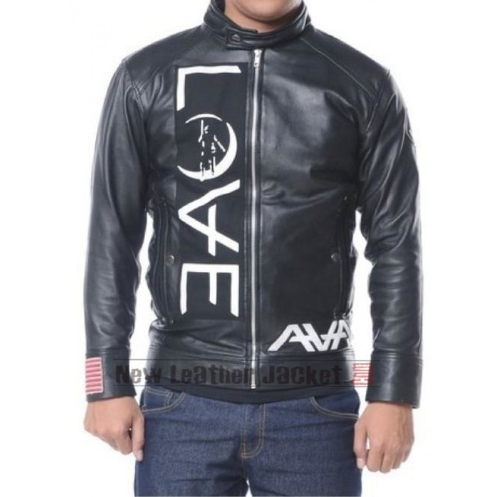 Tom Delonge Angels and Airwaves Leather Jacket