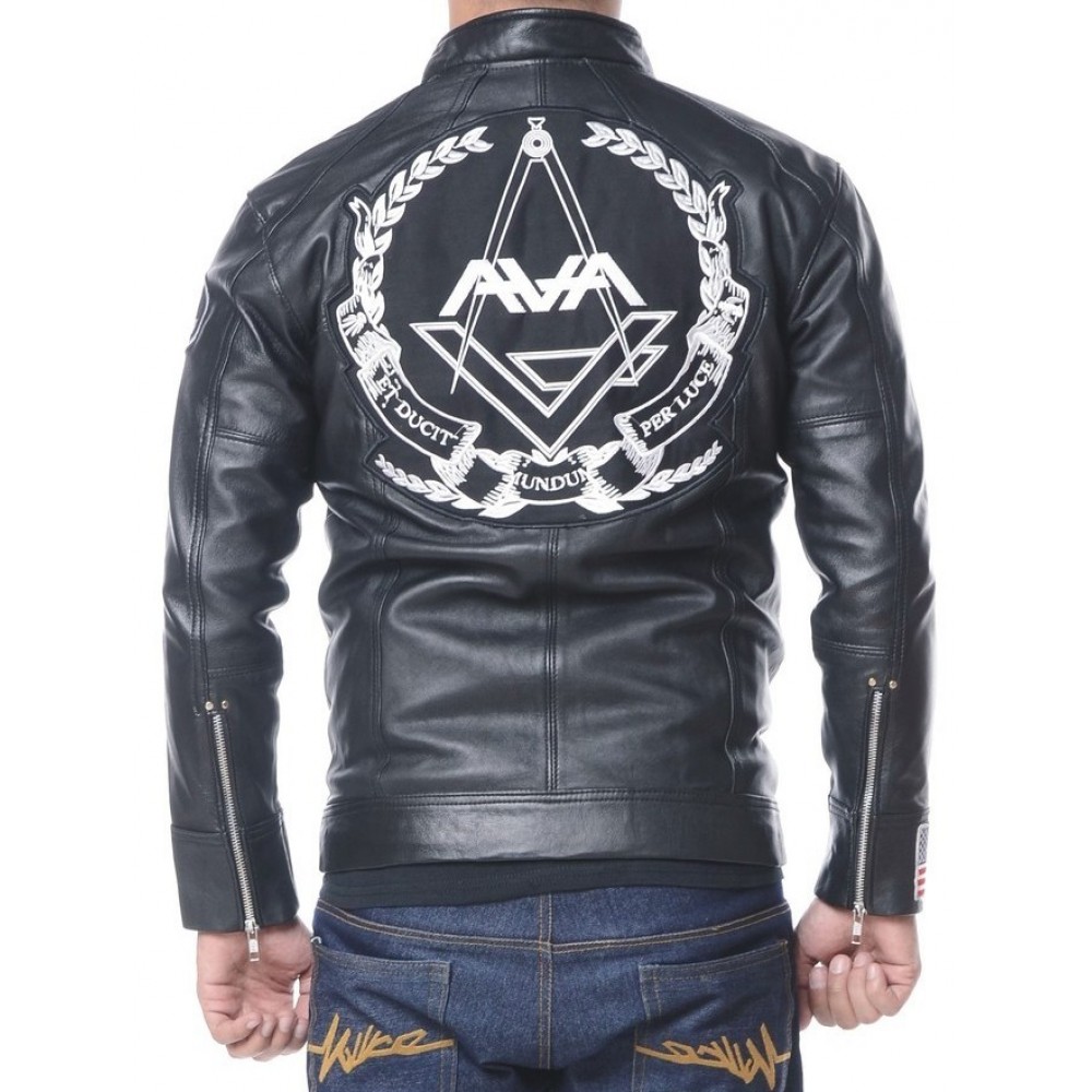 Tom Delonge Angels and Airwaves Leather Jacket