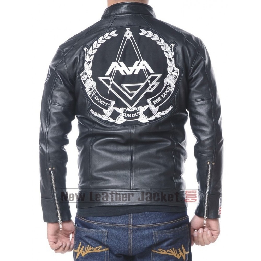 Tom Delonge Angels and Airwaves Leather Jacket