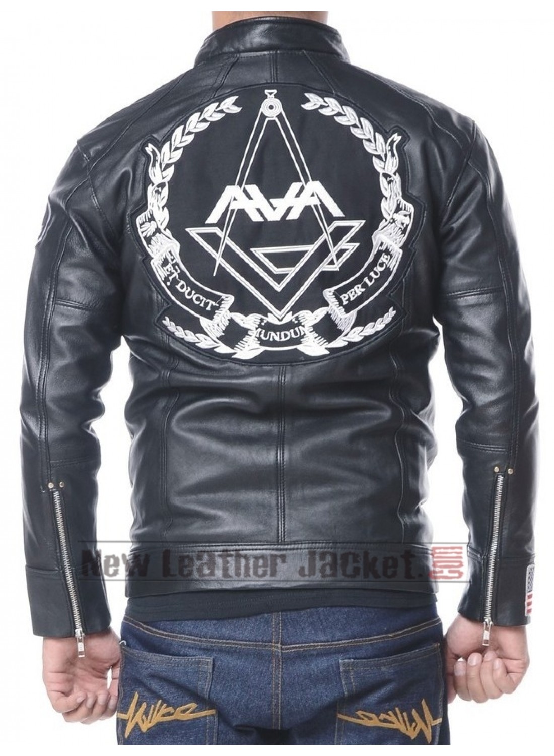 Tom Delonge Angels and Airwaves Leather Jacket