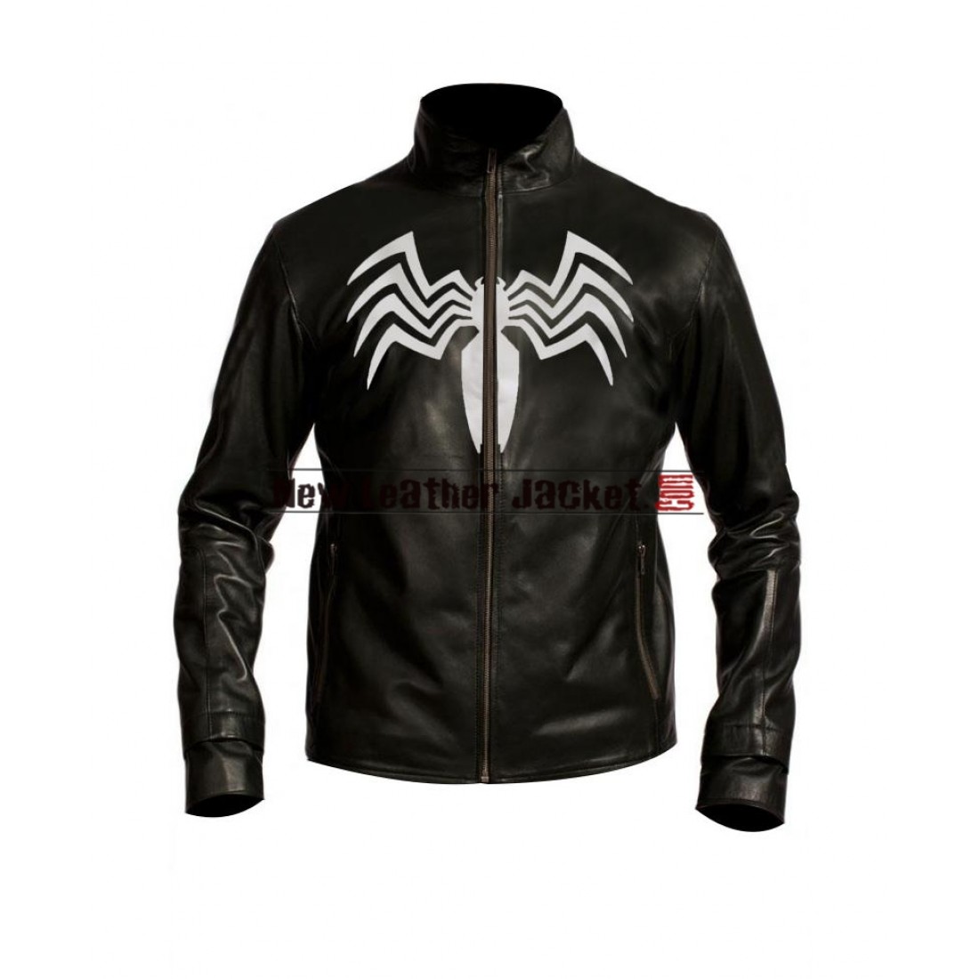 Comic Spider Man Venom Leather Jacket Costume