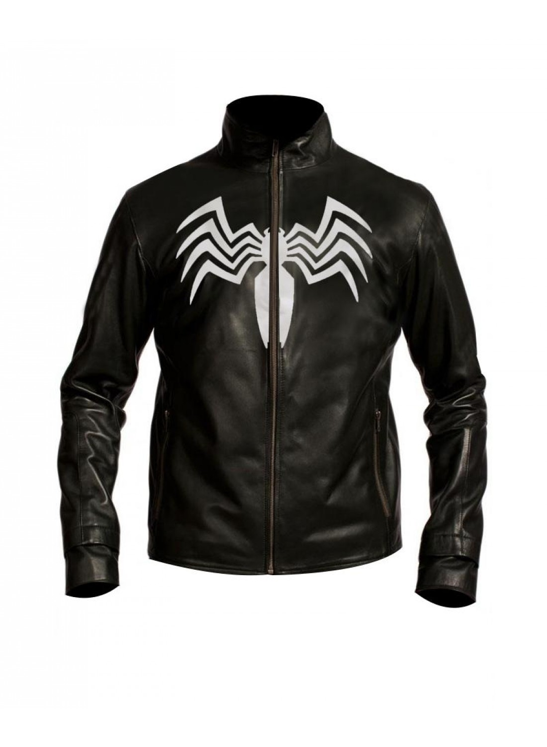 Comic Spider Man Venom Leather Jacket Costume