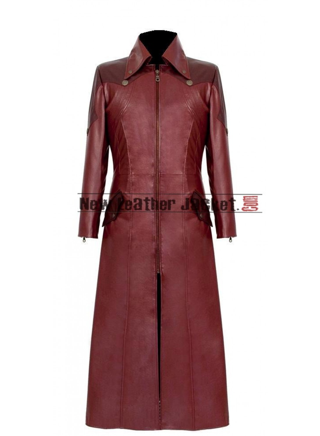 Devil May Cry 4 Dante Leather Coat | DMC Jacket Costume