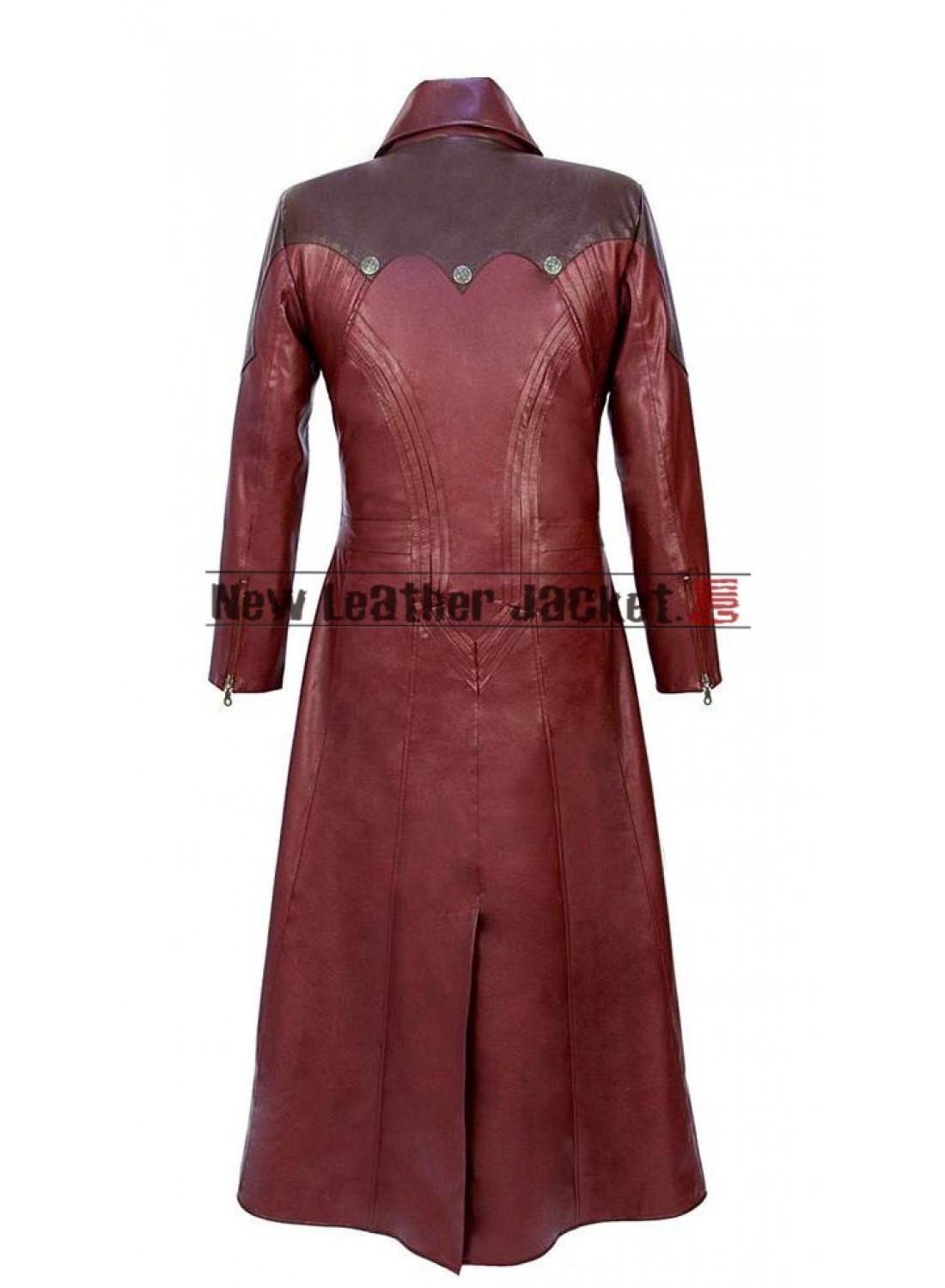 Devil May Cry 4 Dante Leather Coat | DMC Jacket Costume