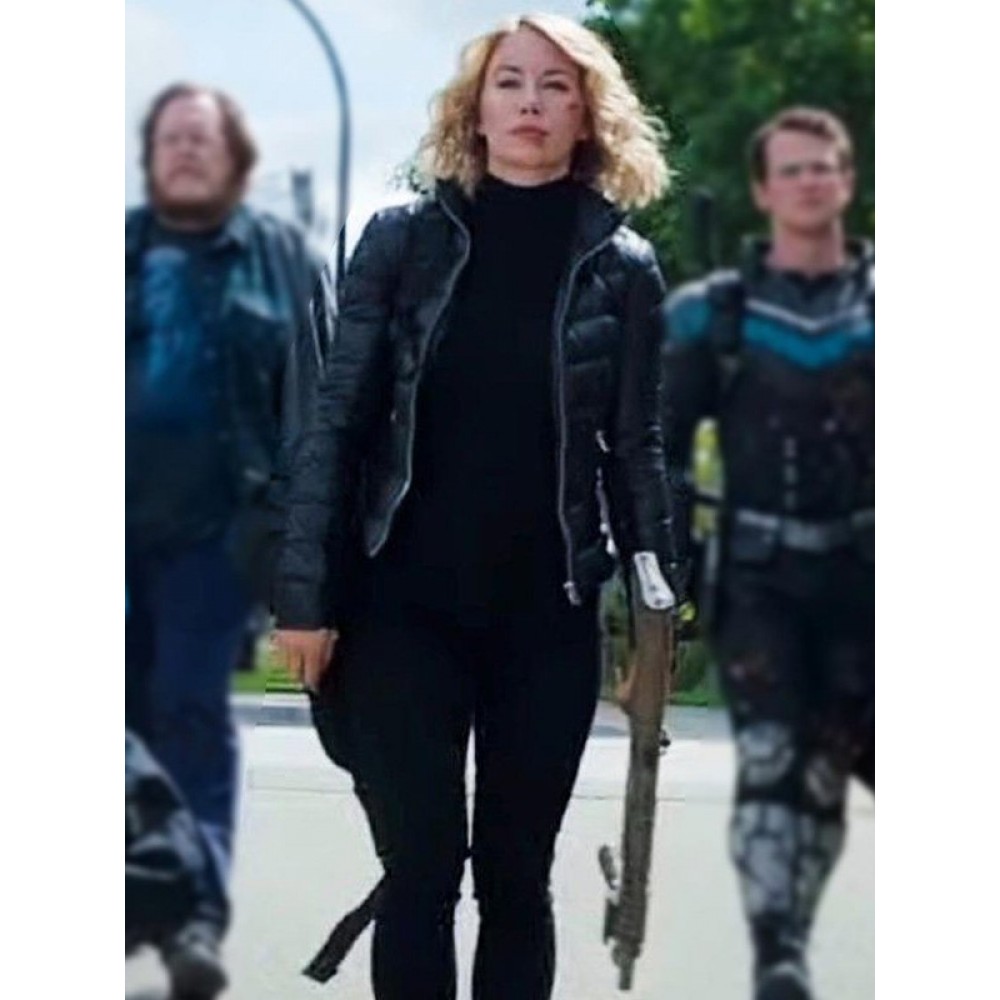 Jennifer Holland Peacemaker 2022 Emilia Harcourt Jacket