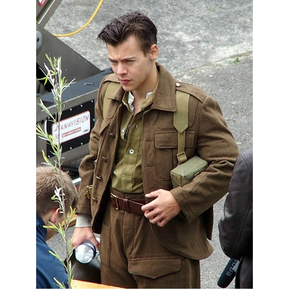 Harry Styles Dunkirk Alex Brown Jacket