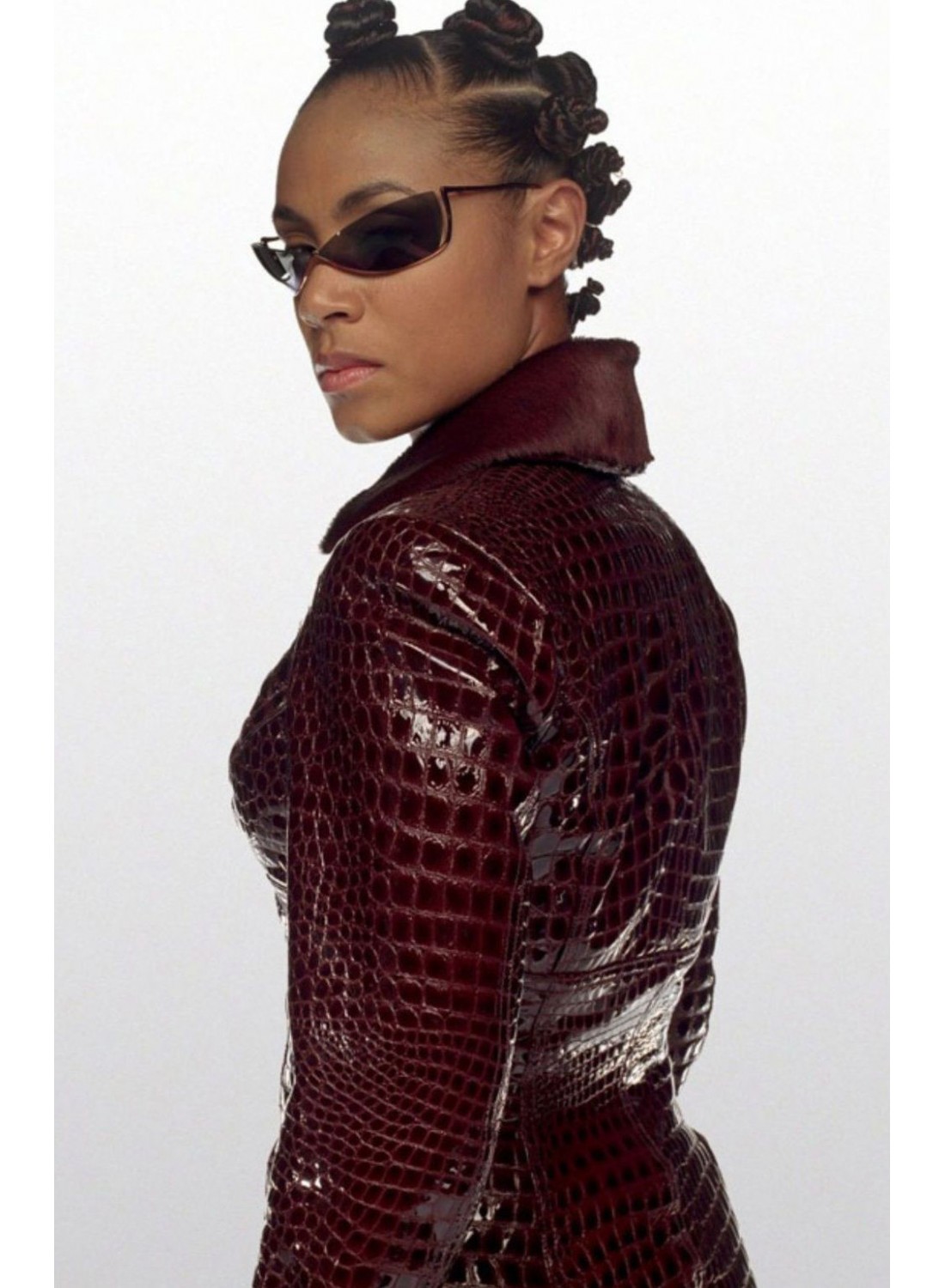 Jada Pinkett Smith The Matrix 4 Niobe Red Jacket