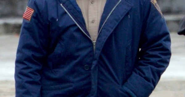 David Harbour Stranger Things Jim Hopper Blue Hooded Jacket