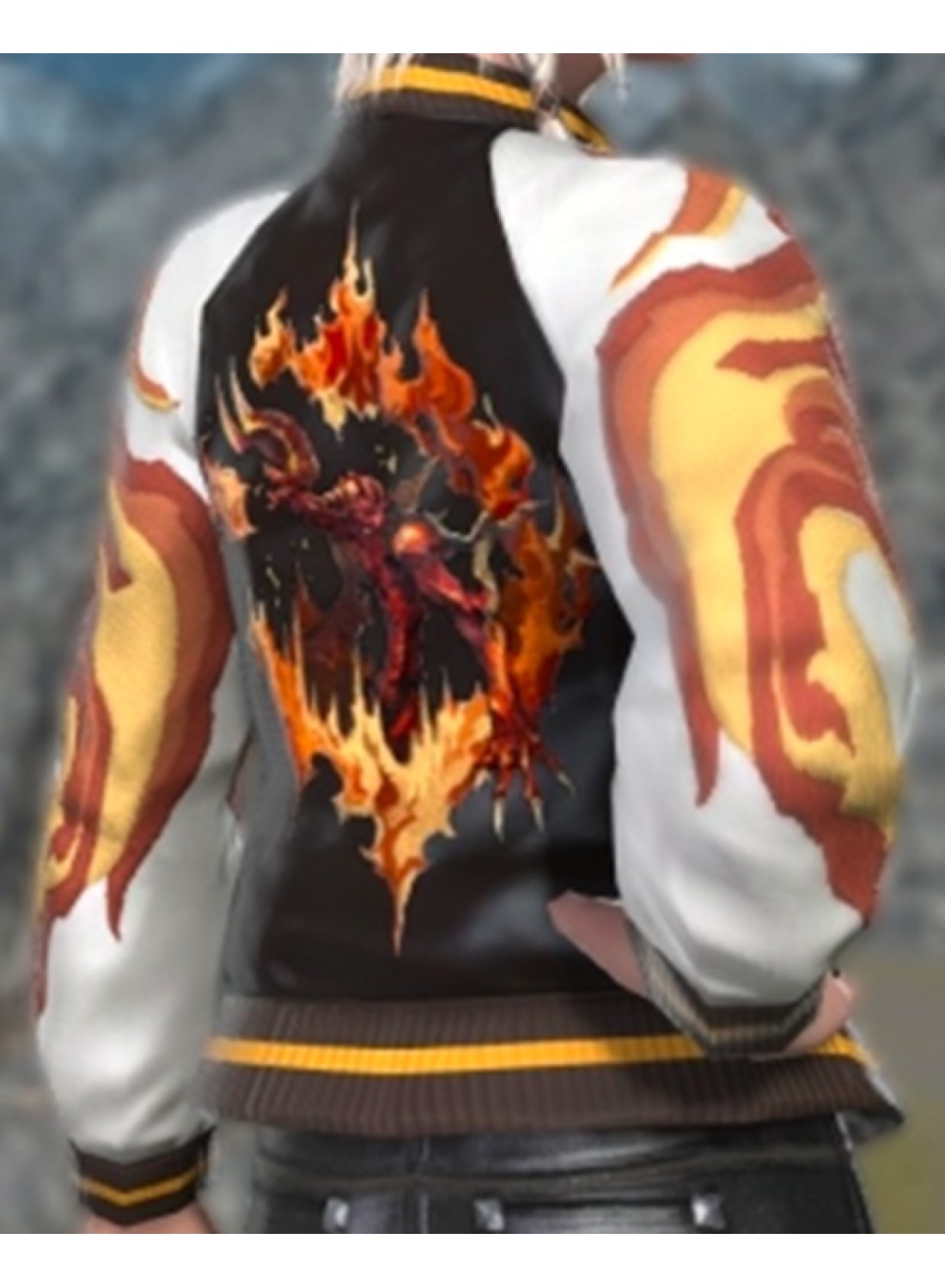 Final Fantasy XIV Inferno Bomber Jacket