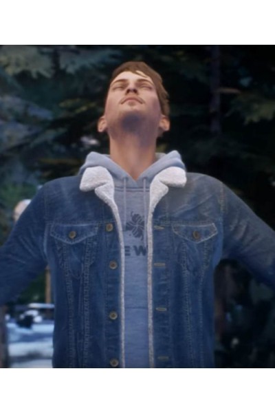 Tell Me Why Tyler Ronan Denim Shearling Jacket