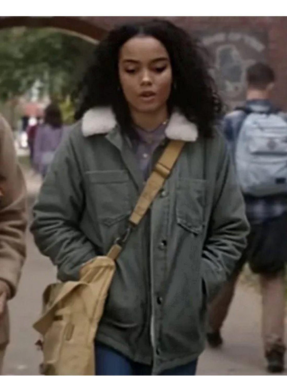 Becca Hocus Pocus 2 Whitney Peak Shearling Jacket