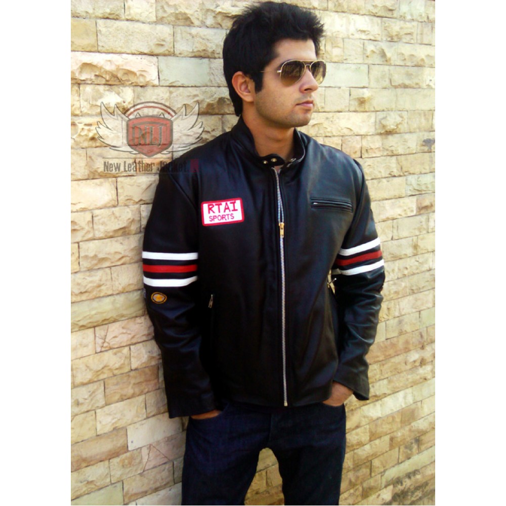 House MD Motorcycle Real Leather Jacket
