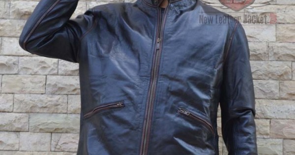 Tron Legacy Sam Flynn Real Leather Motorcycle Jacket