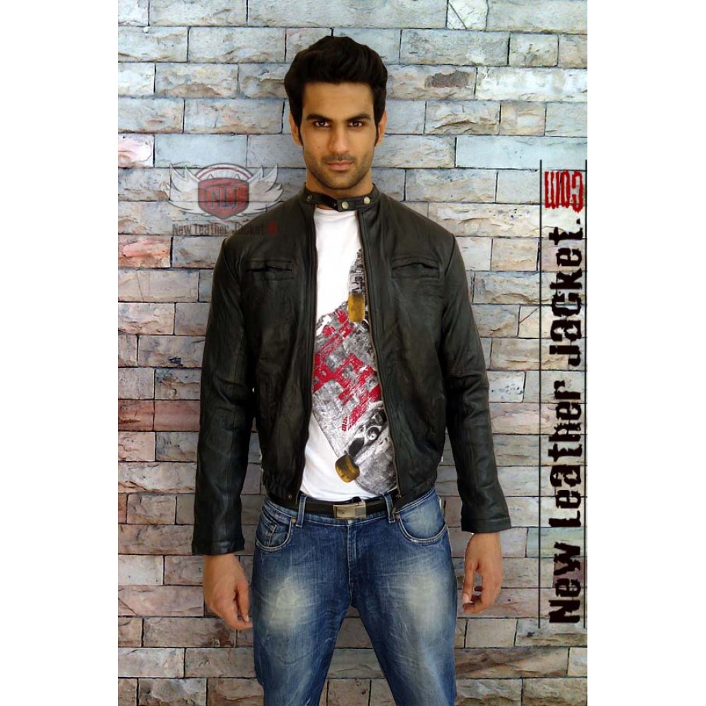 17 Again Oblow Leather Jacket