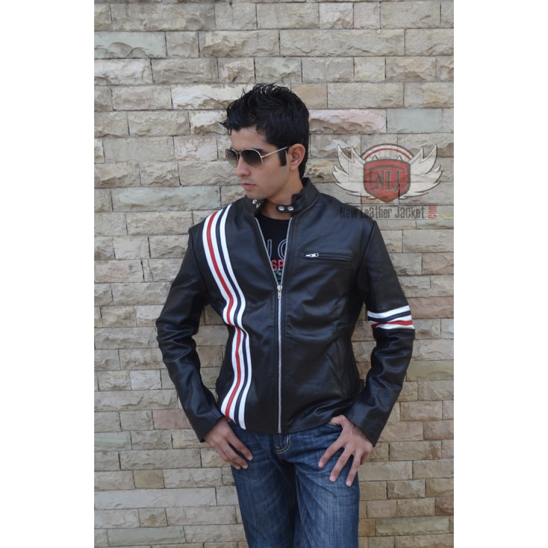 Easy Rider Cowhide Real Leather Jacket