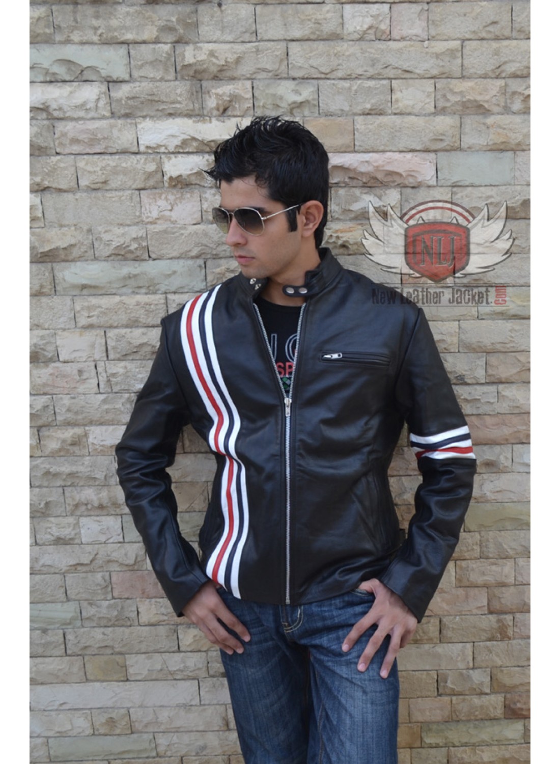 Easy Rider Cowhide Real Leather Jacket
